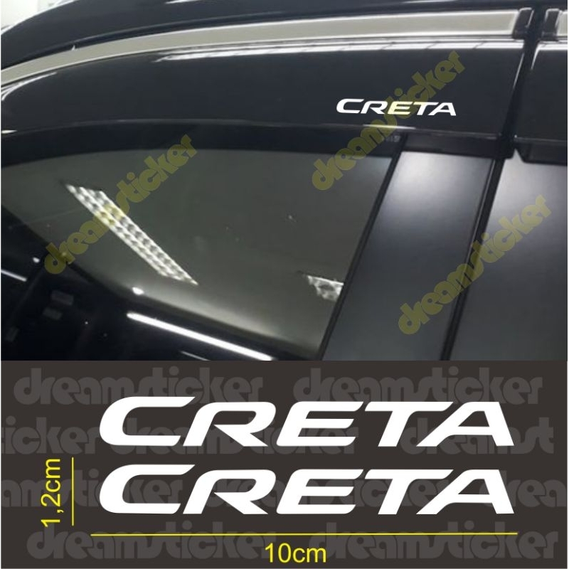 Cutting Sticker Gutter Car Hyundai Creta Car Sticker | Shopee Philippines