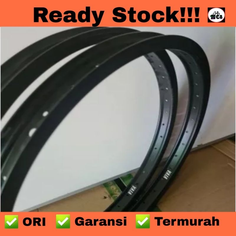 HITAM Folding Bicycle Rim/BMX/Minion Ring 20" Hole 36 Alloy Black ...