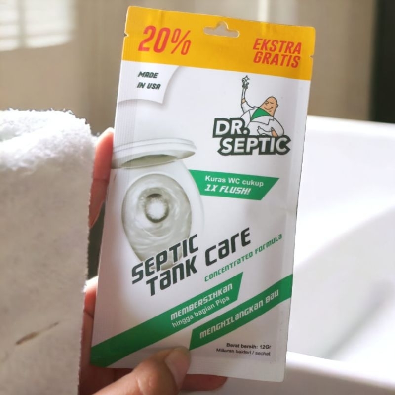 Septic tank care - full toilet prevention - toilet drain medicine ...