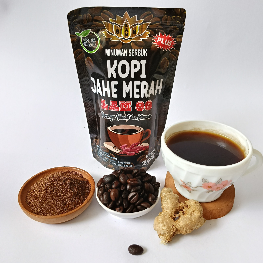 MERAH Instant Red Ginger Coffee 250g | Shopee Philippines