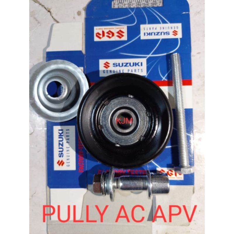PULLY POLI PULLEY SETTING AC TENSIONER SUZUKI APV BALENO FUTURA ...