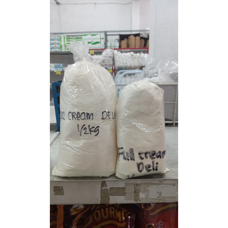 Deli Full Cream Milk 1/2kg/Full Cream Powder Milk 500gr | Shopee ...
