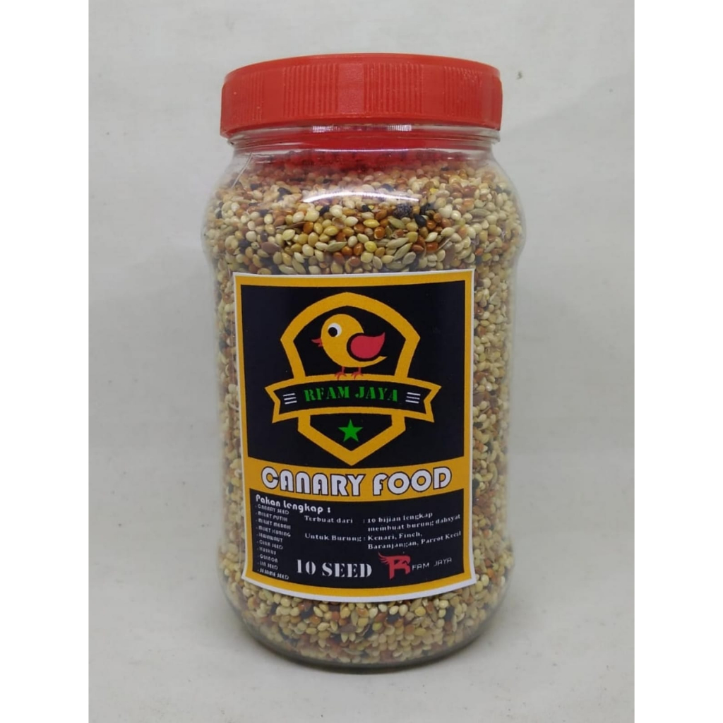 Canary FOOD Jar Walnut Feed CANARY FOOD RFAM JAYA Mandatory Feed ...