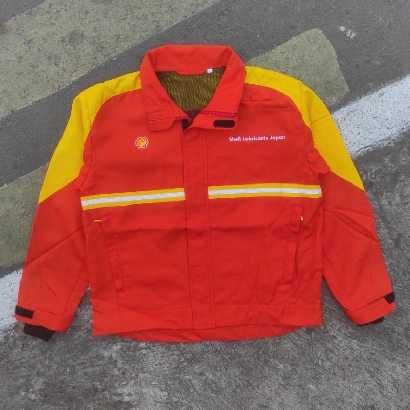 Jacket SHELL OIL LUBRICANTS NASCAR FORMULA ONE F1 WEARPACK COVERALL ...