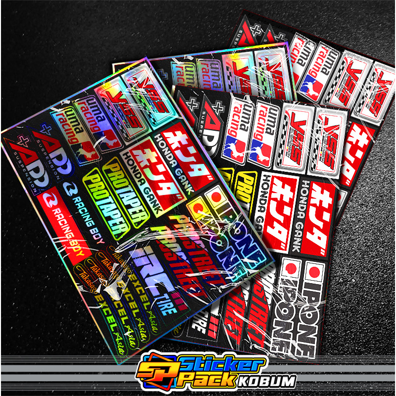 Racing Pack Stickers Racing Logo Stickers Cool Motorcycle Stickers ...