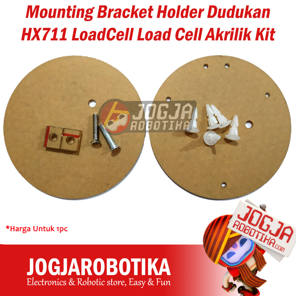 Mounting Bracket Holder Holder HX711 LoadCell Load Cell Acrylic Kit ...