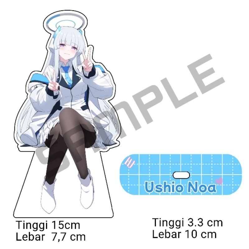 Blue Archive Ushio Noa Architect Stande Figure | Shopee Philippines