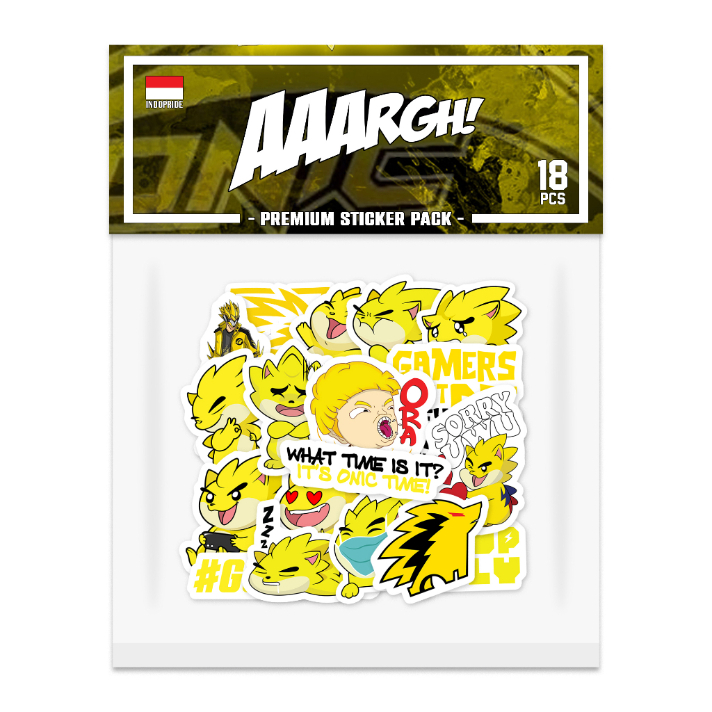 Onic SPORTS Sticker Pack vol. 3 (Ultimate Version) | Shopee Philippines