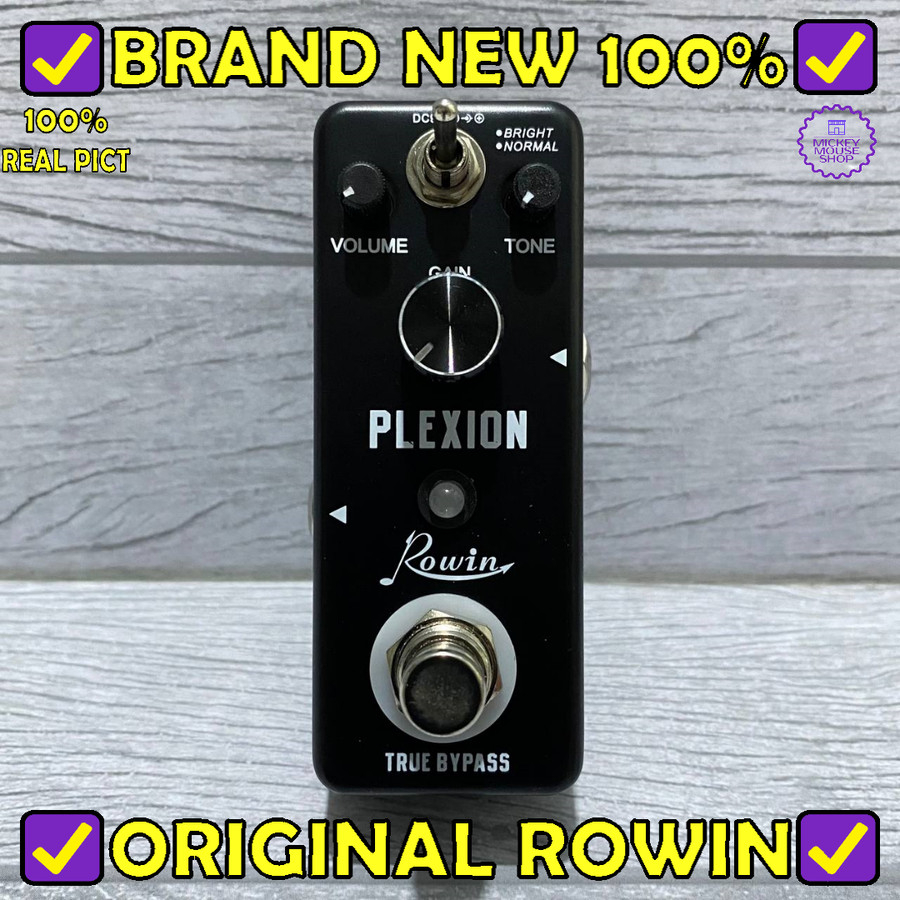 Guitar Effect Rowin Plexion High Gain Distortion British Plexitone ...