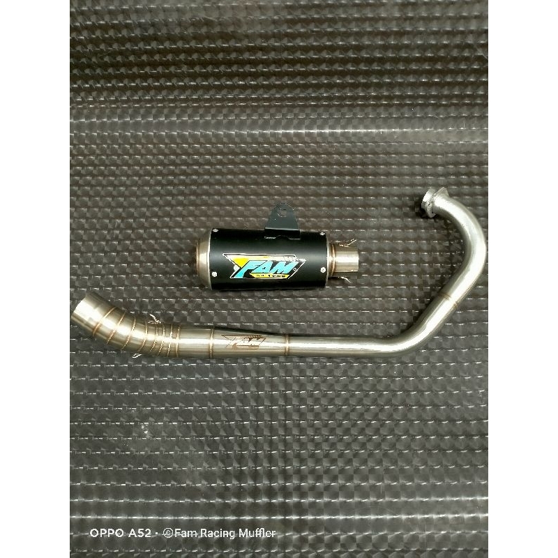 Exhaust Fam MX FFA Satria Fu Ported Bore Up 155cc - 250cc | Shopee ...