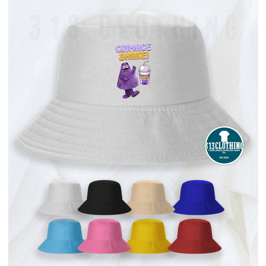 Grimace Shake Bucket Hat Kids Grimace Shake Bucket Hat Kids | Shopee ...