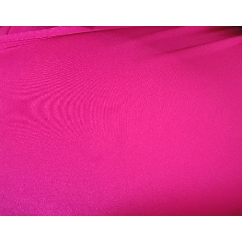 Bright Slippery Lycra Spandex Fabric, Shiny Magenta Color, Stretch, 4 ...