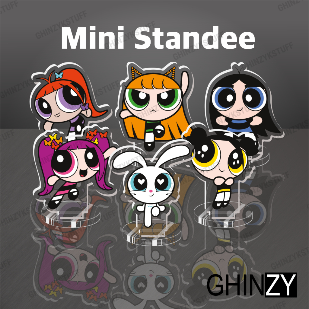 Mini Standee Figure Acrylic KPOP New Jeans Powerpuff Girls Vers ...