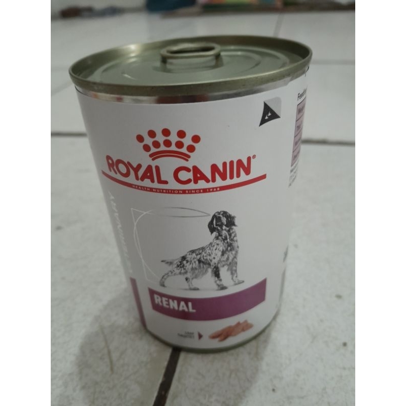 ROYAL CANIN RENAL DOG 410 GR CAN WET FOOD / CANNED WET FOOD | Shopee Philippines