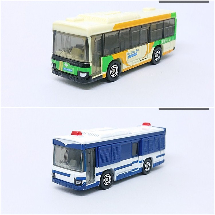 Tomica Takara Tomy Isuzu Erga Bus Non Step Low Deck City Bus Police ...