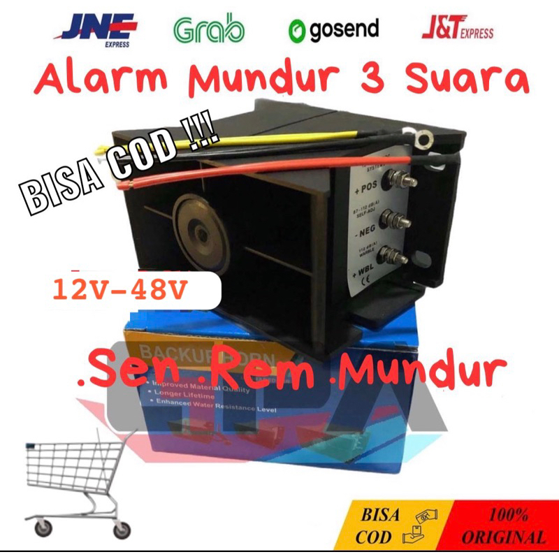 New 3 Sounds Of Atret Horn/Back Horn/Reverse Alarm/Back Buzzer Truck ...
