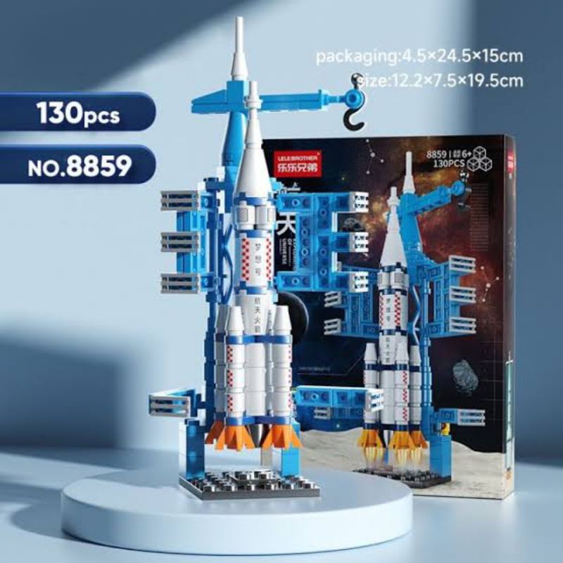 Nano mini lego brick rocket space astronaut 130 pcs | Shopee Philippines