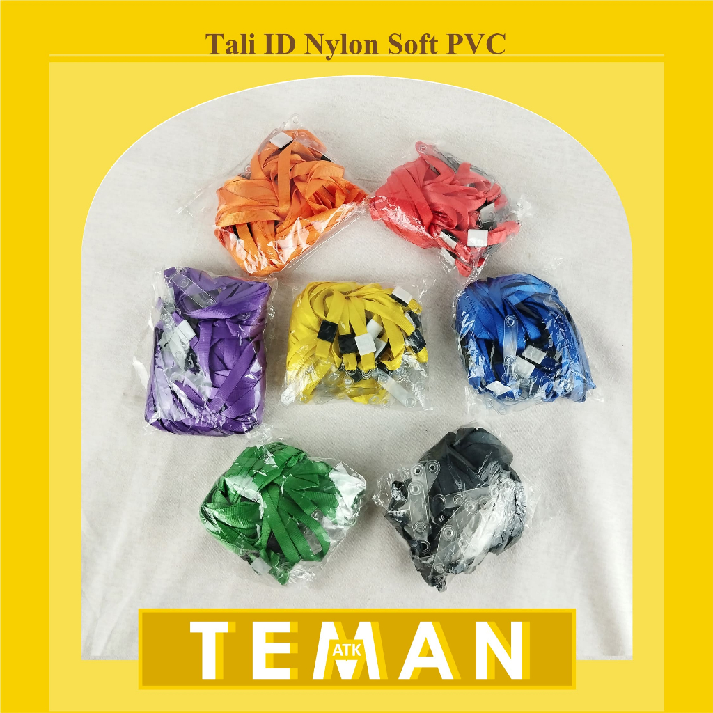 Id Card Strap/Nylon Soft PVC Name Tag Strap - Contents 20pcs (NYLKSFP ...