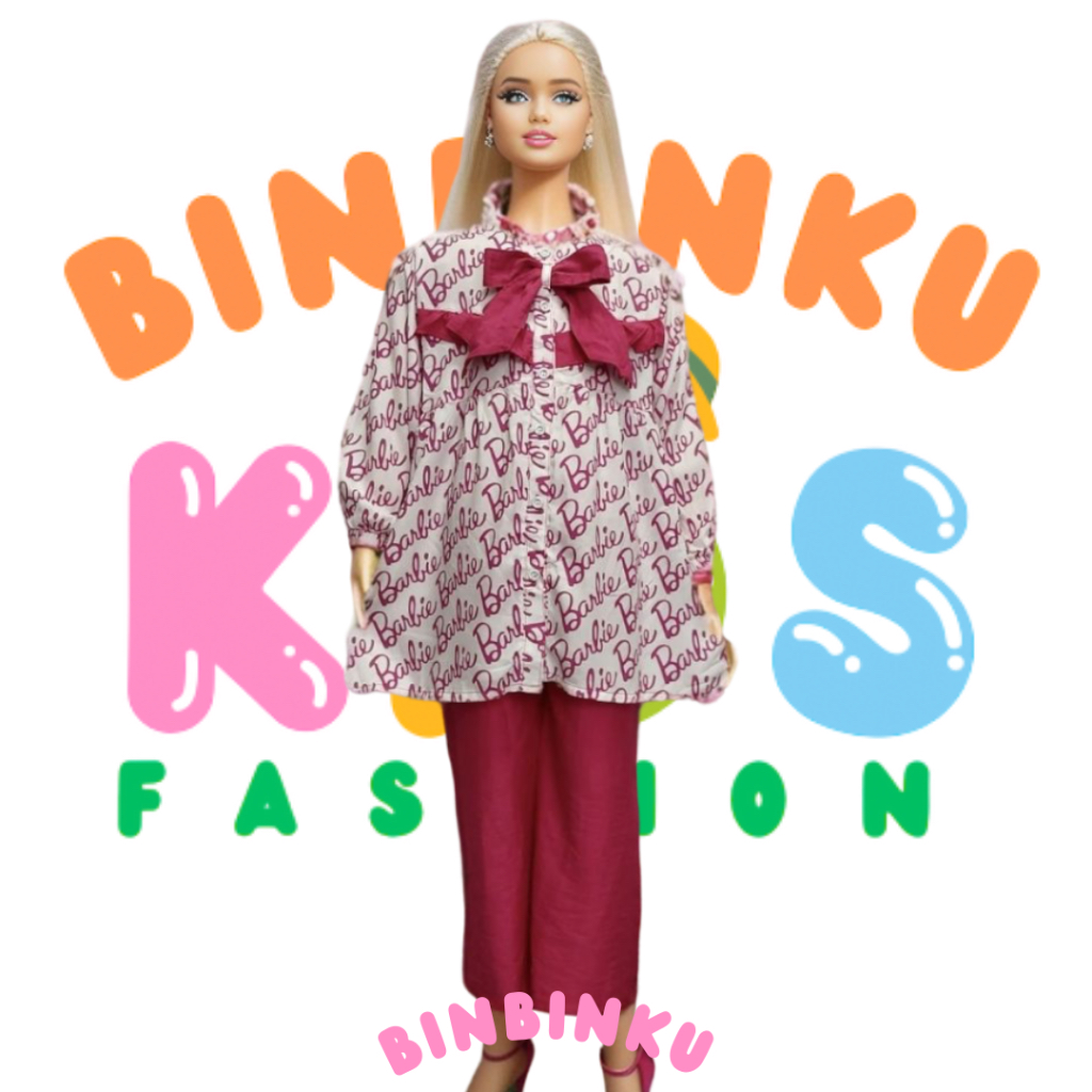 Barbie GIRL BINBINKU Girls Suits 3-10 Years Old ONE SET BARBIE GIRL ...