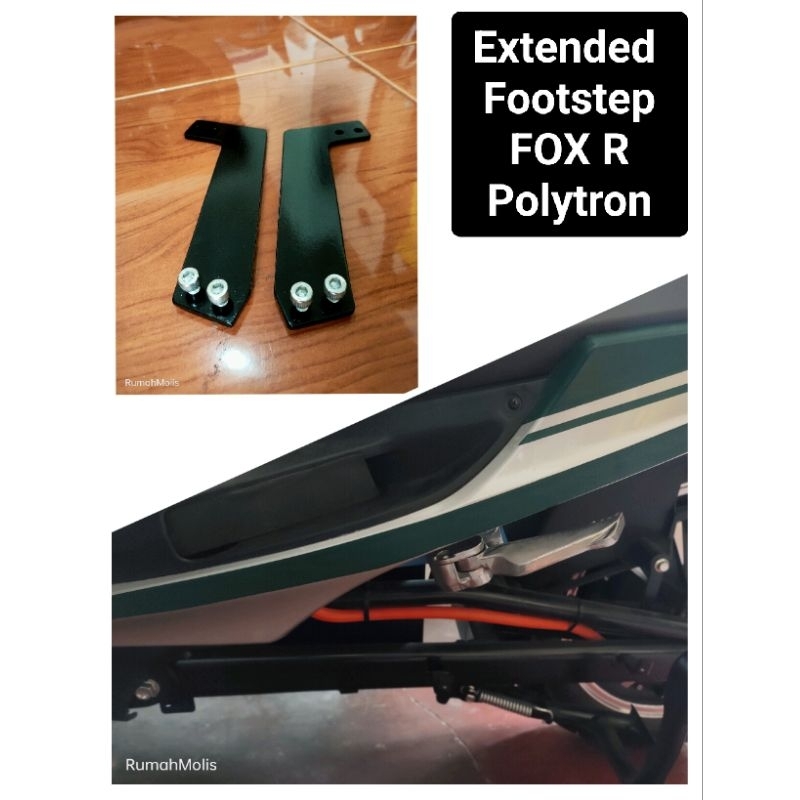 Footstep polytron FOX R & FOX S/Footstep Rear polytron | Shopee Philippines