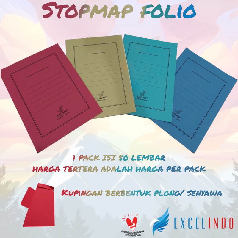(1 Pack/50 Sheets) Stopmap Folio Map Paper Size F4 Contents 50 Sheets ...
