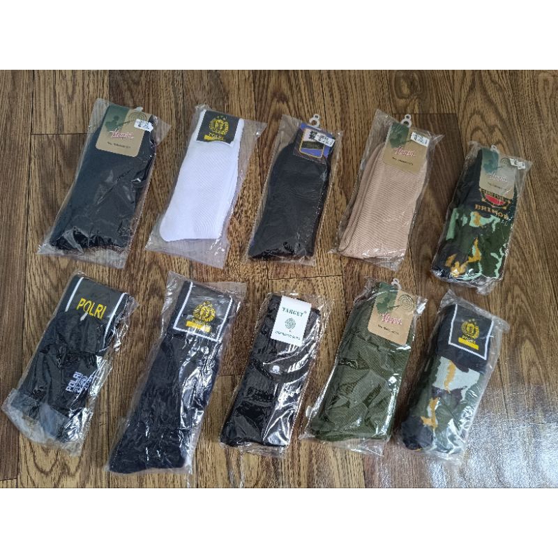 Pdl PDH Polri Socks / PDL PDH Harpist Socks / Target Socks | Shopee ...