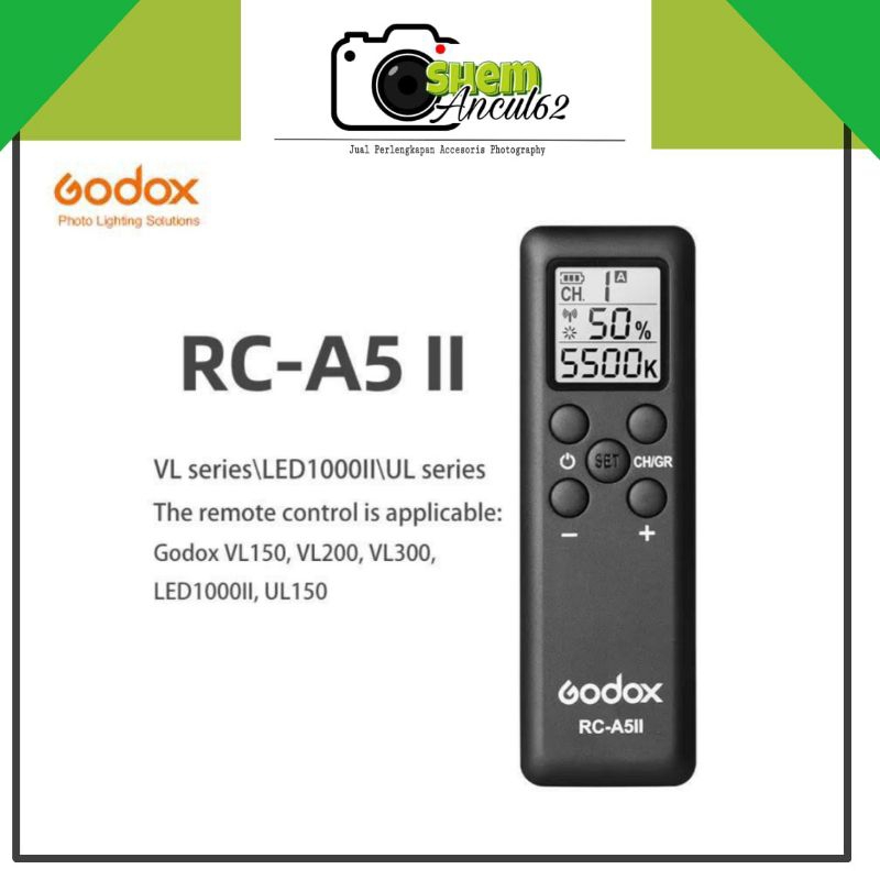 Godox Remote Controller rc-A5II rc A5II rc a 5 II rc A5II rc-a 5ii | Shopee Philippines
