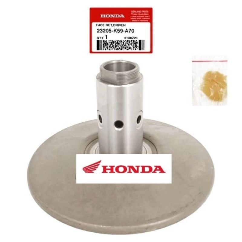 23205-k59-a70 Face set Movable Driven Pulley Boys pully vario 150 keyless & vario 125 2018-2024 ...