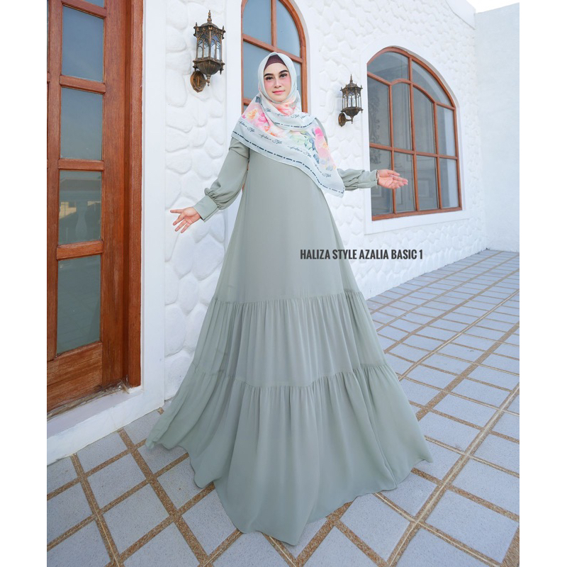 Ready Azalia Basic 1 and 2 Series by Haliza Style Haliza Syari | Shopee ...