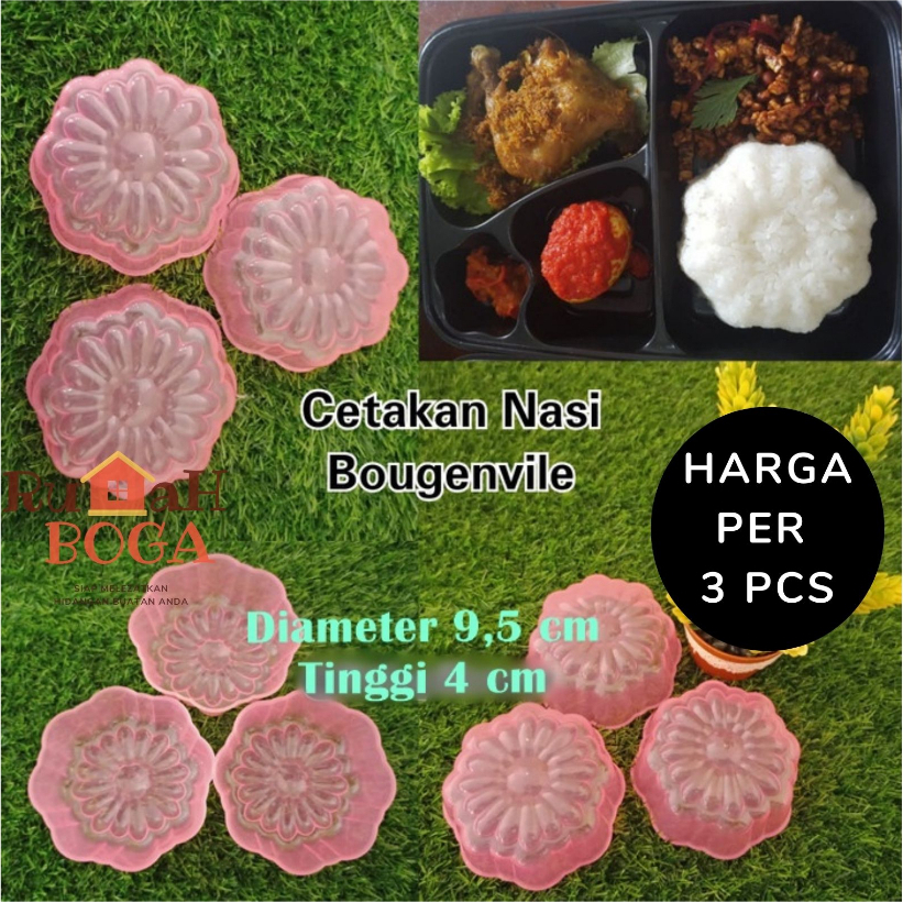 Rice Mold Food Cake Apem Steamed Bento Mini Plastic Bougainvillea ...