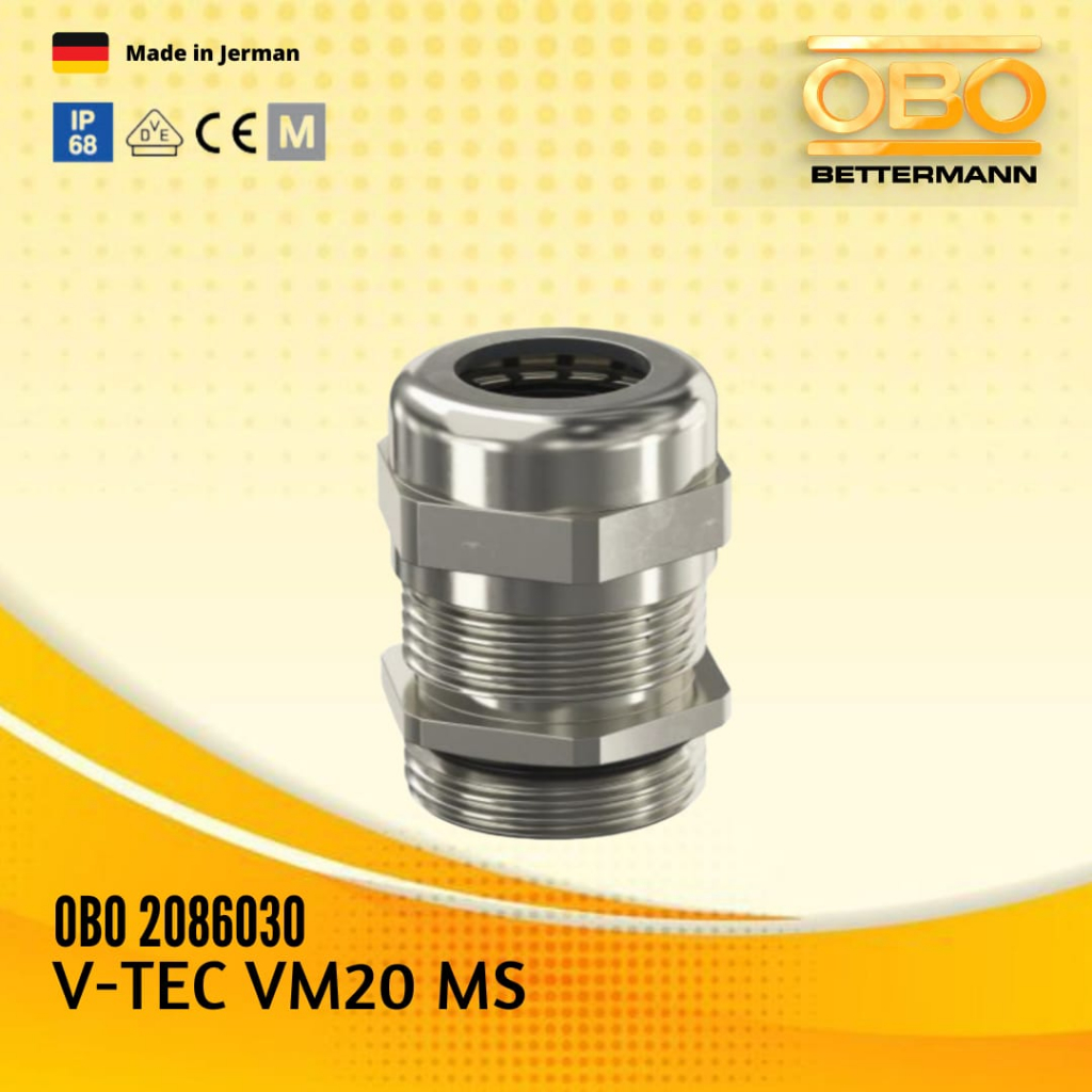 Obo Cable Gland V-TEC VM20 MS | Shopee Philippines