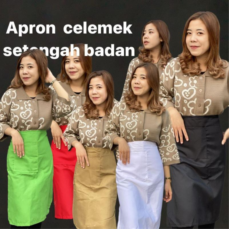 Apron/ Half Body APRON PULL AMERICAN DRIL | Shopee Philippines