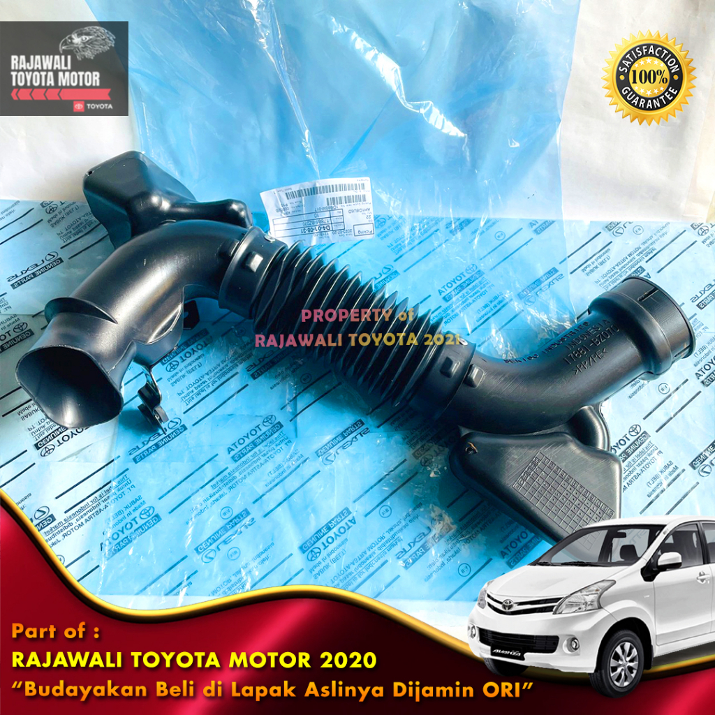 MESIN Air Hose Avanza & All New Xenia 2006-2015 VVTI Engine Pacu Hose Air Cleaner Original ...