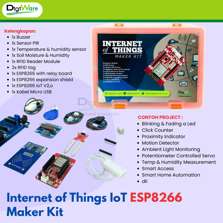 IoT Internet of Things IoT Maker Kit Learning Package | Shopee Philippines