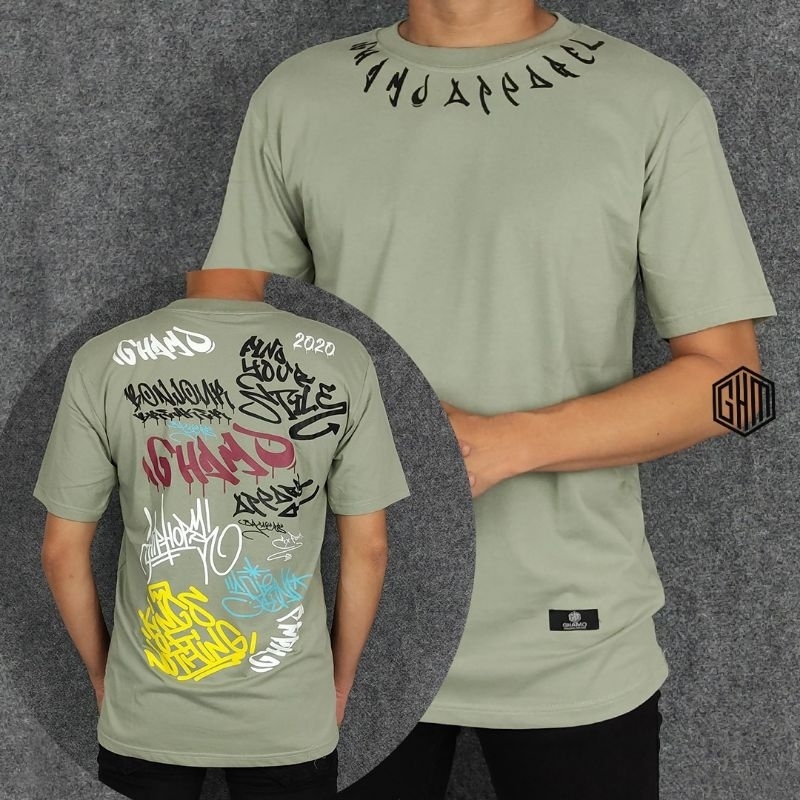 Original Ghamo Short Sleeve Men's T-Shirt Full Tag Wash and Label ...
