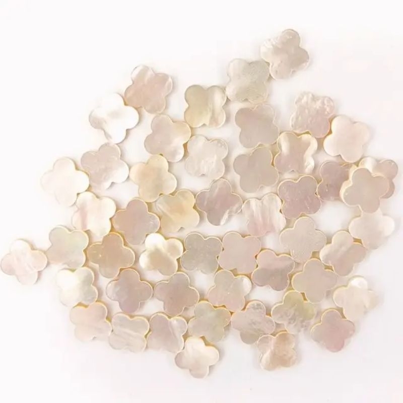 4mm Small Gem Van cleef Pink Shell Flower Shape | Shopee Philippines