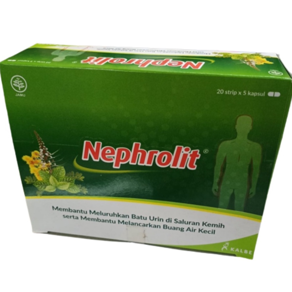 Nephrolit BOX CONTAINS 100 CAPSULES - herbal urine stone remover ...