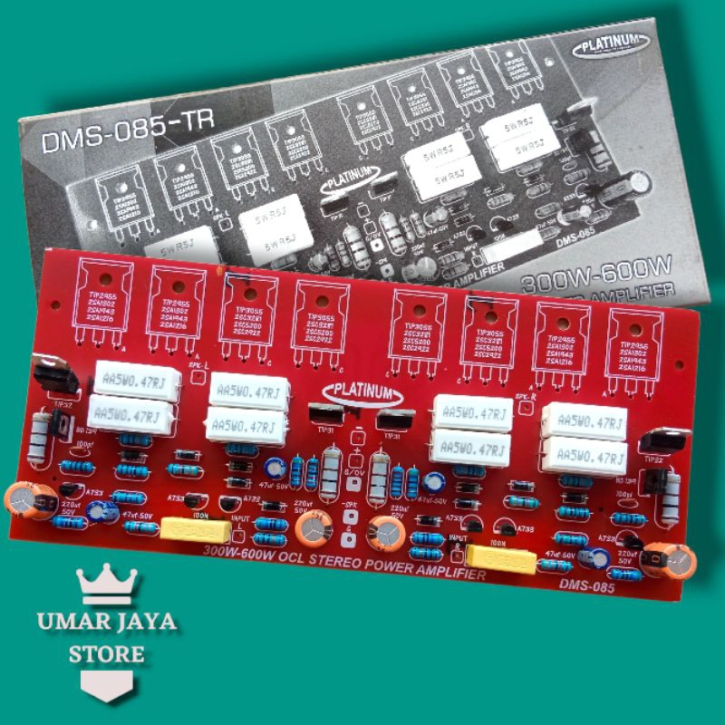 Ocl amplifier power driver kit 300watt 600watt dms 085 without tr final ...
