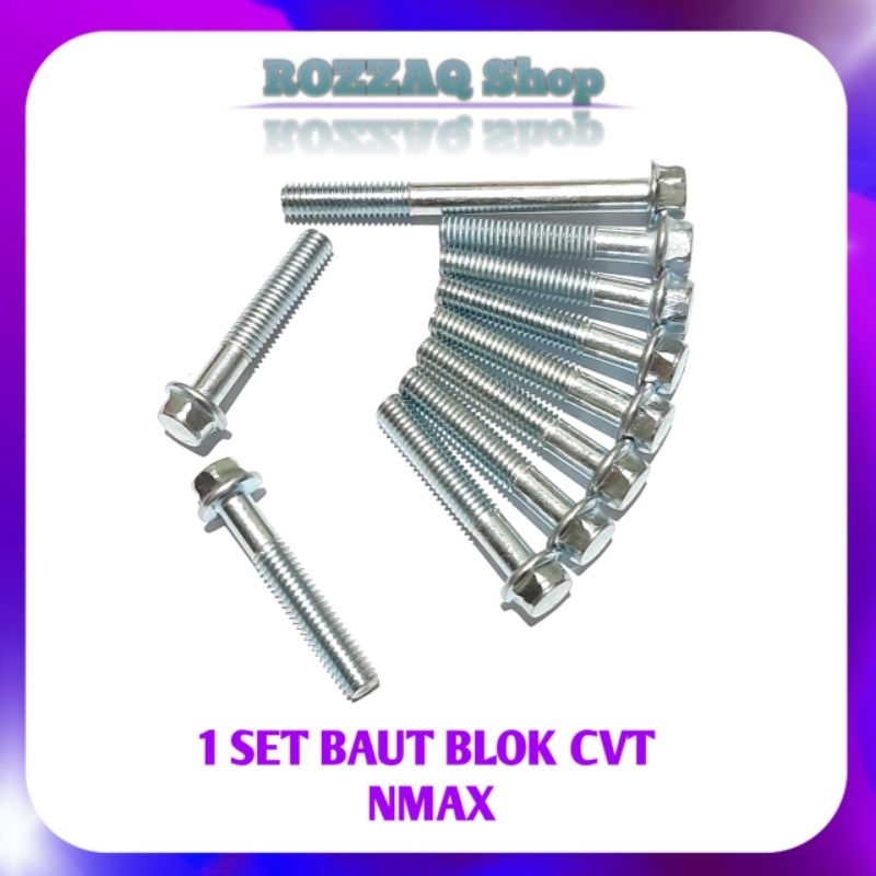 NMAX CVT BLOCK BOLTS NMAX MOTORCYCLE CVT TUB BOLTS 1 SET YAMAHA NMAX ...