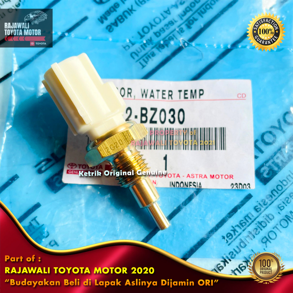 Water Temperature Switch Agya, Ayla, Innova, Fortuner, Etios, Vios ...