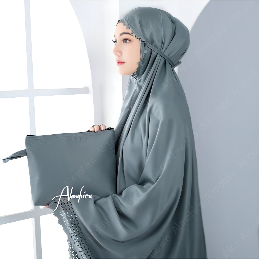 Shakila Laser Cut Premium Adult Prayer Robe By Almahira | Shopee ...