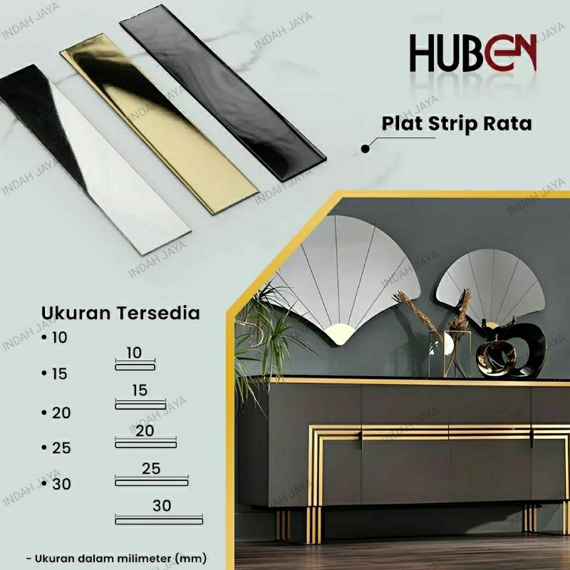 List of Huben PSR Flat Stainless SS Strip Plates - Length 305 x Width 2 ...