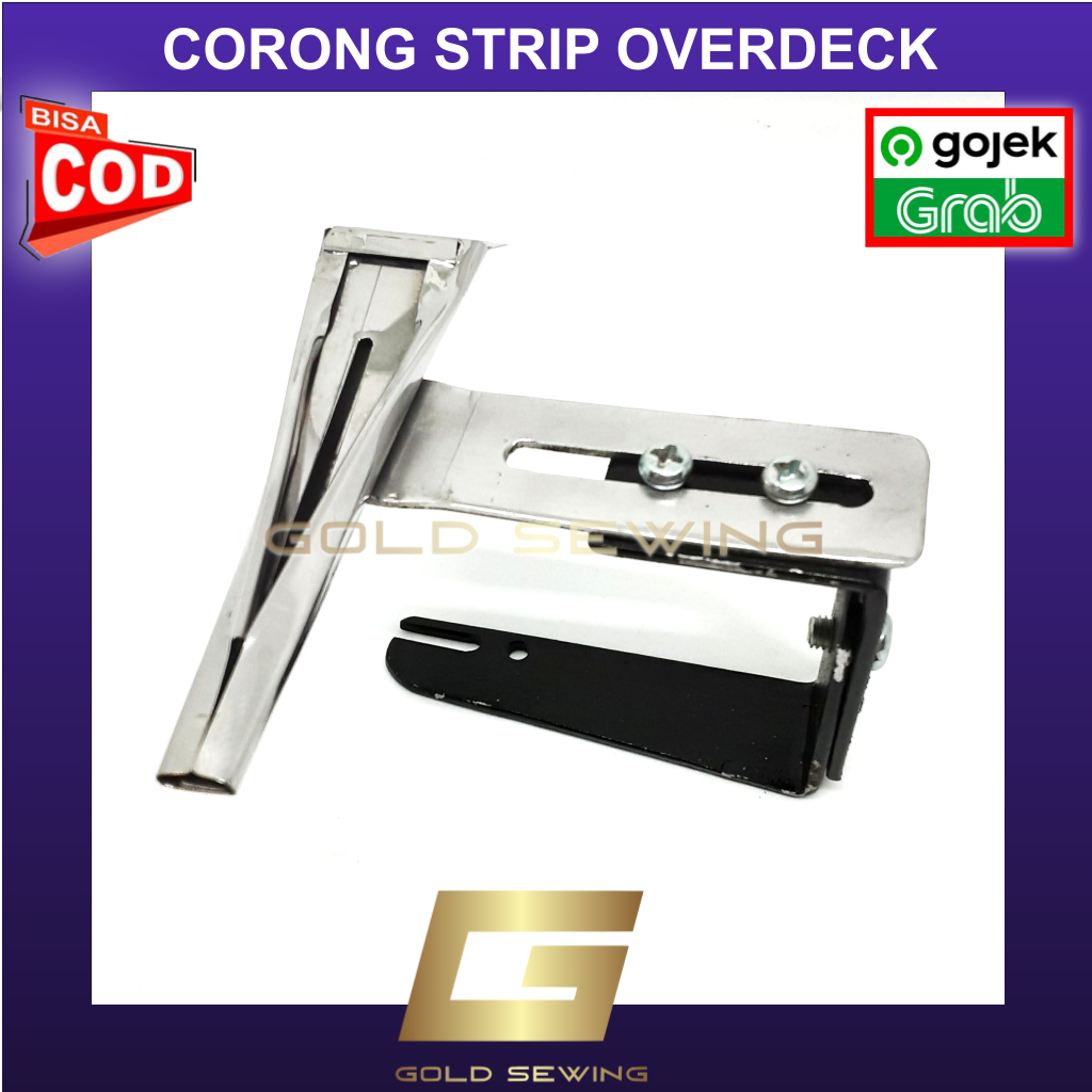 MESIN Adidas Overdeck Strip Funnel Industrial Sewing Machine Kamkut ...