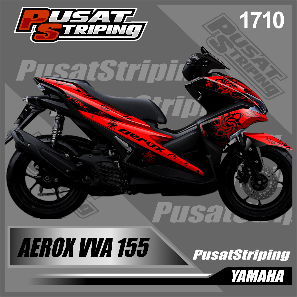 AEROX 155 NEW Motorcycle Sticker Decal Custom List of variations ...