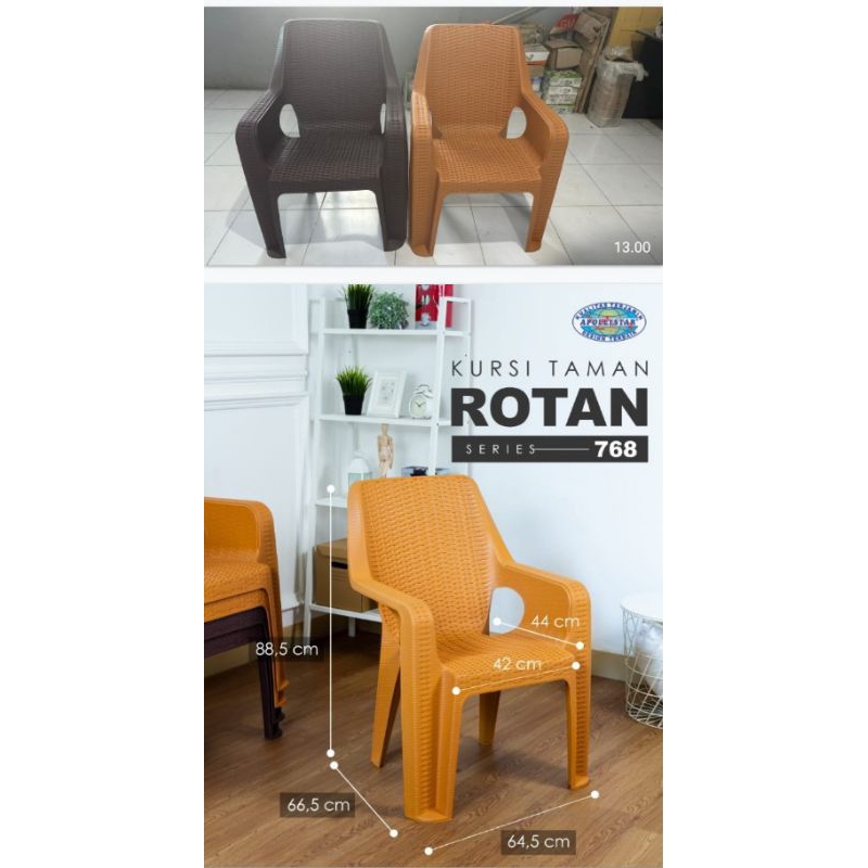 Apolystar Rattan Lounge Chair Set/4-Seat Patio Chair+1 Table | Shopee ...