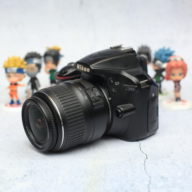 Nikon D3400 Kit Lens 18-55mm Ready-to-Use DSLR Camera -Vms | Shopee ...
