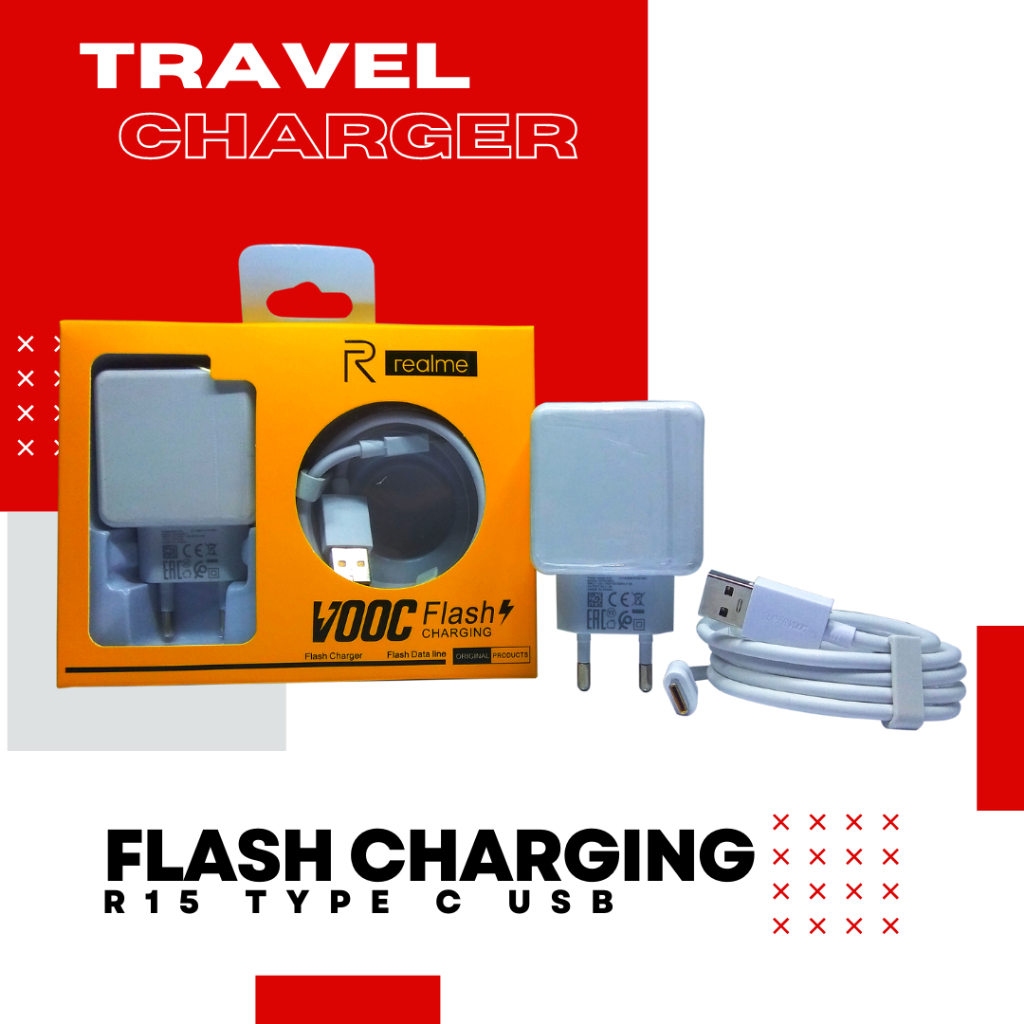 Realme Charger 18 Watt / 20 Watt / 30 Watt / 65 Watt SUPERVOOC - Type C ...