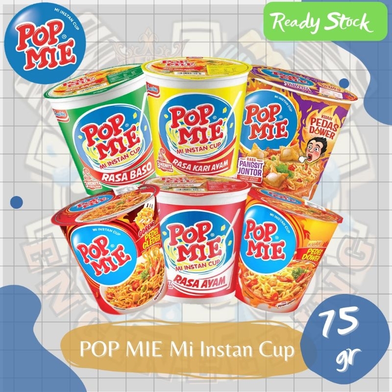POP MIE Instant Noodles Cup 75 gr | Shopee Philippines