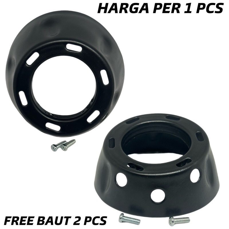 End Muffler Cup Exhaust Muzzle Tsukigi Vario 125 Vario 150 PCX Mio Beat ...