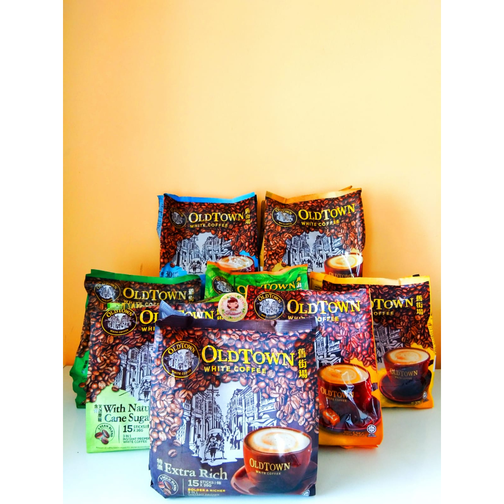 .Imported Coffee | Old Town White Coffee Classic Hazelnut Extra Rich ...